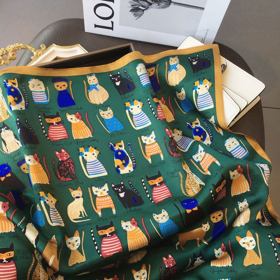 Cat Head and Neck Scarf Set – Maxxitreats